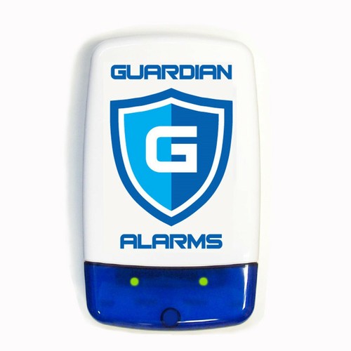 Dummy Decoy security Alarm Bell Box, dual Flashing LED's & printed logo ...