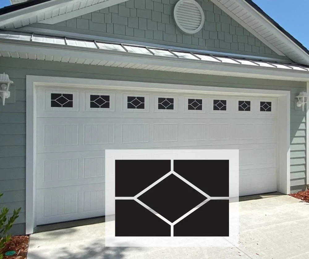 Faux Garage Door Windows