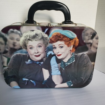 I Love Lucy Vintage collectors Tin Lunch Box Lucy&Ethel at the ...