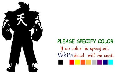 Street Fighter Akuma Graphic Die Cut decal sticker Car Truck Boat ...