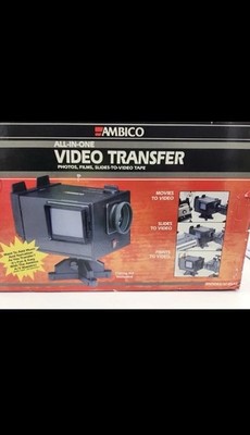 AMBICO All-In-One Video Transfer System Model V-0652 Photos Film Slides ...