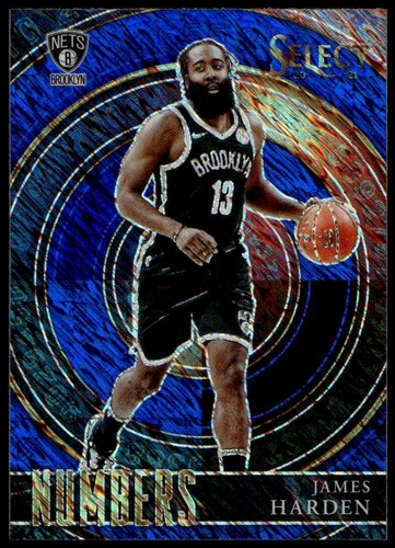 2020 Panini Select #11 James Harden Select Numbers | eBay