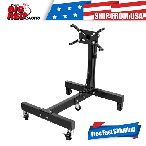 Torin 3/4 Ton (1,500 lb) Steel Rotating Engine Stand with 360 Degree ...