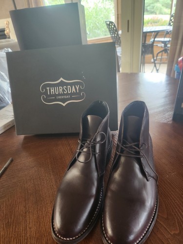 Thursday Boot Co Mens Scout Brown Leather size 12 | eBay