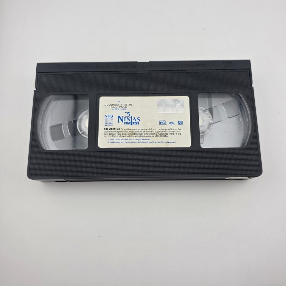 3 Ninjas Kick Back VHS 1994 - In Shrink **Buy 2 Get 1 Free** | eBay