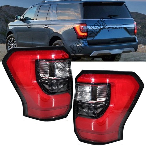 1Pair Rear Tail Light Brake Stop Lamp LED&Halogen For Ford Expedition ...