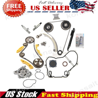 For GM Ecotec 2.2L 2.4L Timing Chain Kit VCT Selenoid Actuator Gear ...