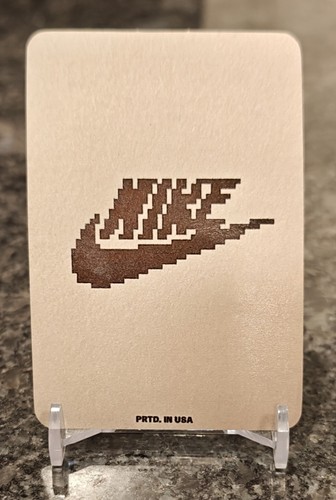 1985 NIKE MICHAEL JORDAN AIR GOLD JEWEL PRISM STICKER SSP HOLO REFLECT ...