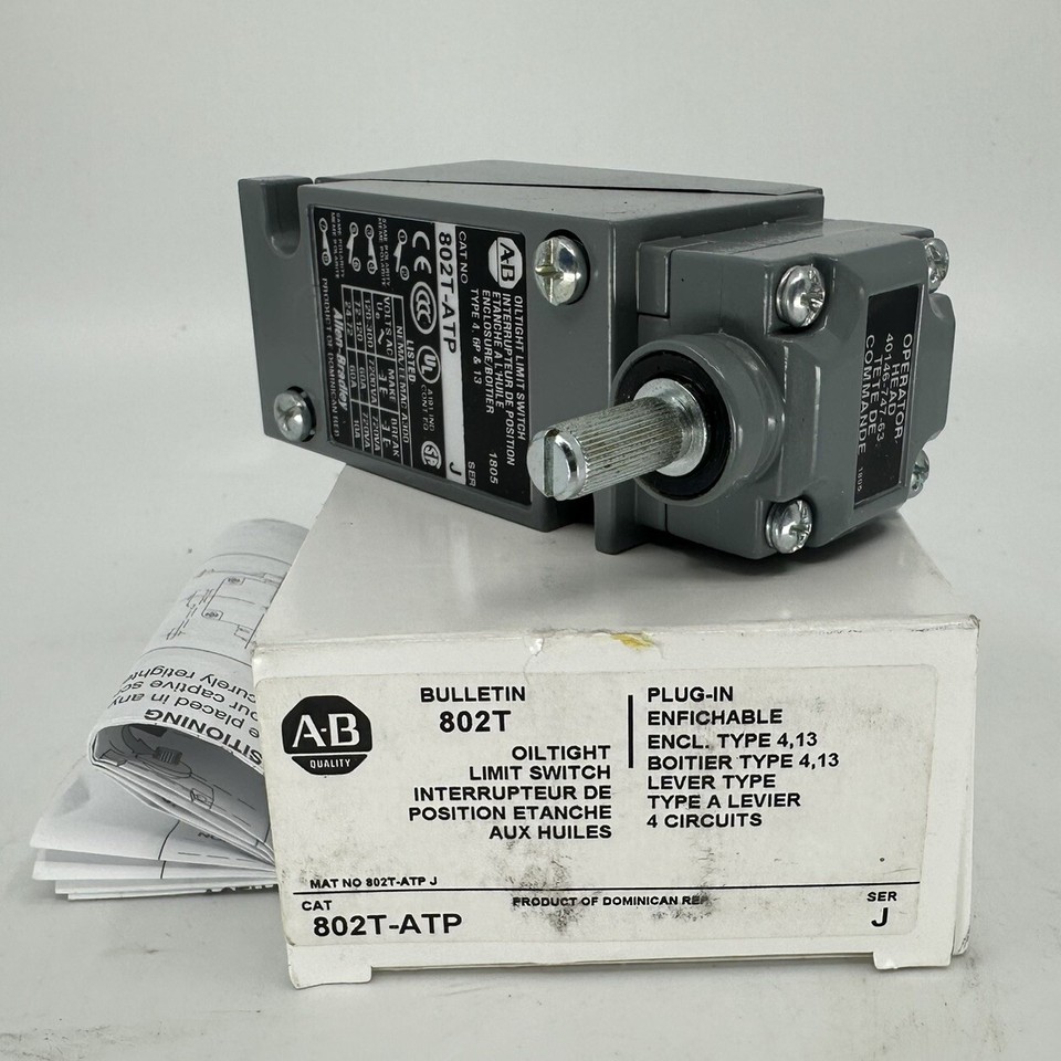 Allen-Bradley 802T-ATP Oil Tight Limit Switch * BRAND NEW IN BOX * USA ...