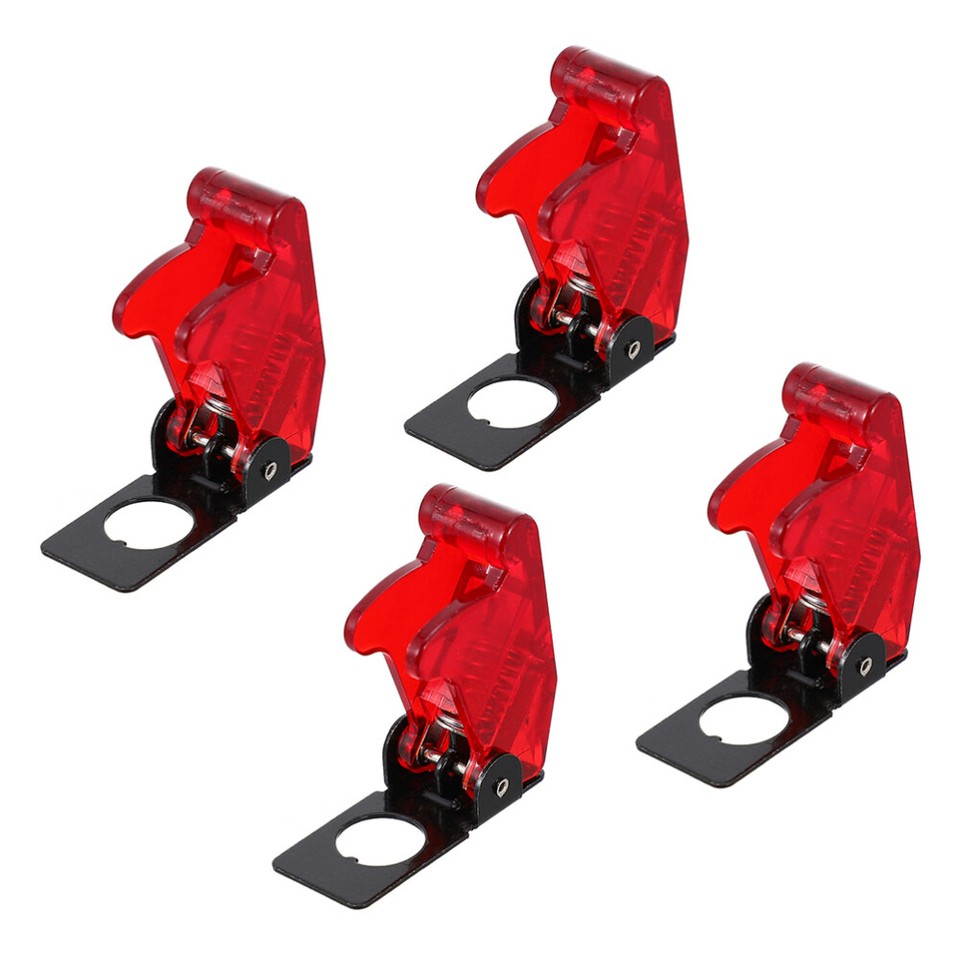 4 Pcs and Waterproof Switch Cover Flip for Toggle Switches Reset | eBay