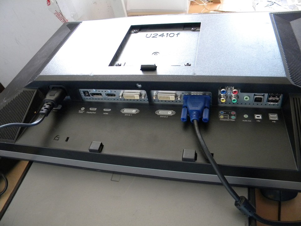 Dell UltraSharp U2410F 24" 1920x1080 LCD Monitor HDMI Composite DP DVI ...