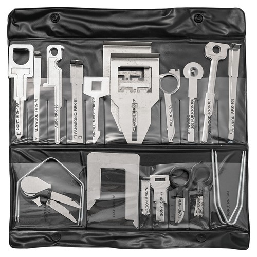 38PCS Car Radio Removal Tool Kit Stereo Head Unit Audio Equipment Tools ...