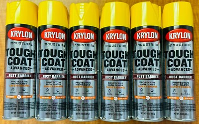 Krylon Industrial Tough Coat® Advanced With Rust Barrier® Yellow Spray ...