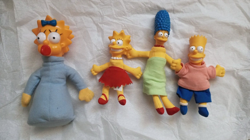 Simpsons jemini 1993 plush bean bag | eBay Australia