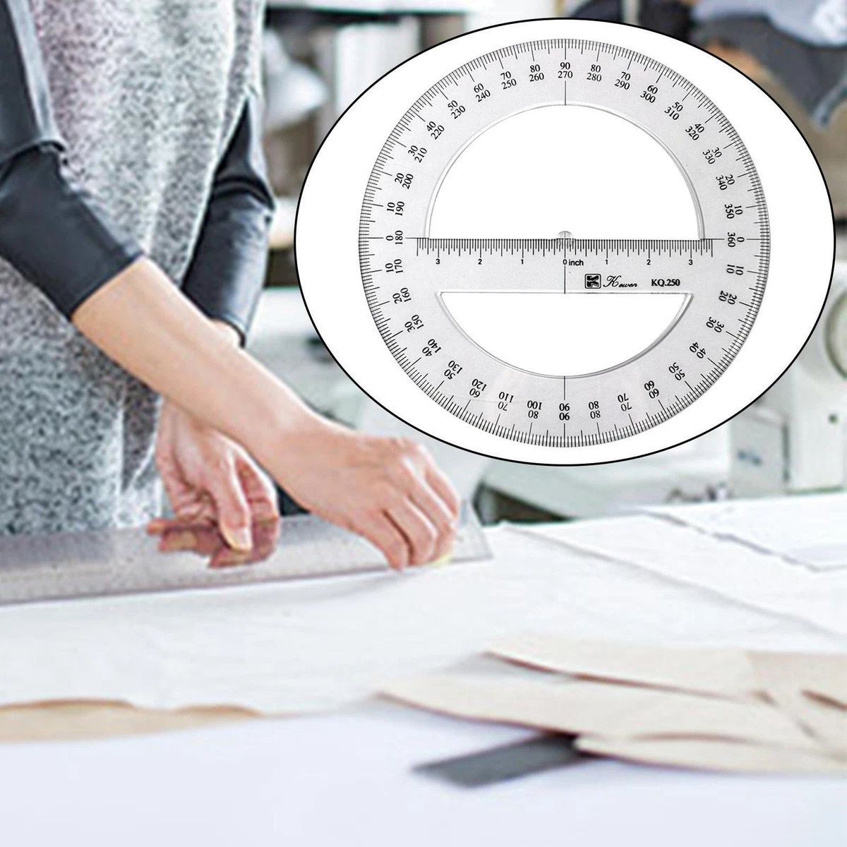 Protractor Template Transparent