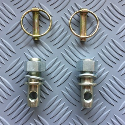 Tractor Stabiliser Mounting Pins 19mm, 19mm thread. Massey Ferguson 165 ...