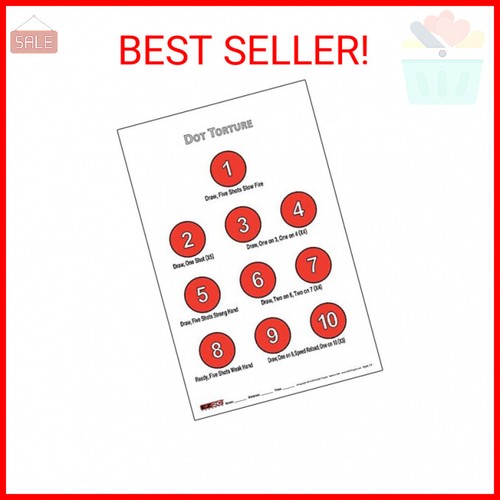 EZ2C Targets Style 17 (25 Count) Dot Torture Training Shooting Drill | eBay