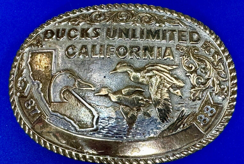 Ducks Unlimited California 87 / 88 Blank Large Trophy Style Crumrine ...