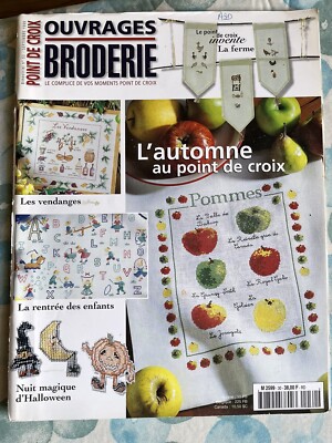 Magazine ouvrages Broderie Point De Croix n° 30 Mai 2000 | eBay