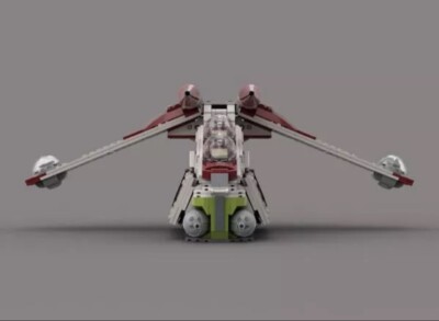 Lego Star Wars Classic Republic Gunship Custom Set. Real lego | eBay