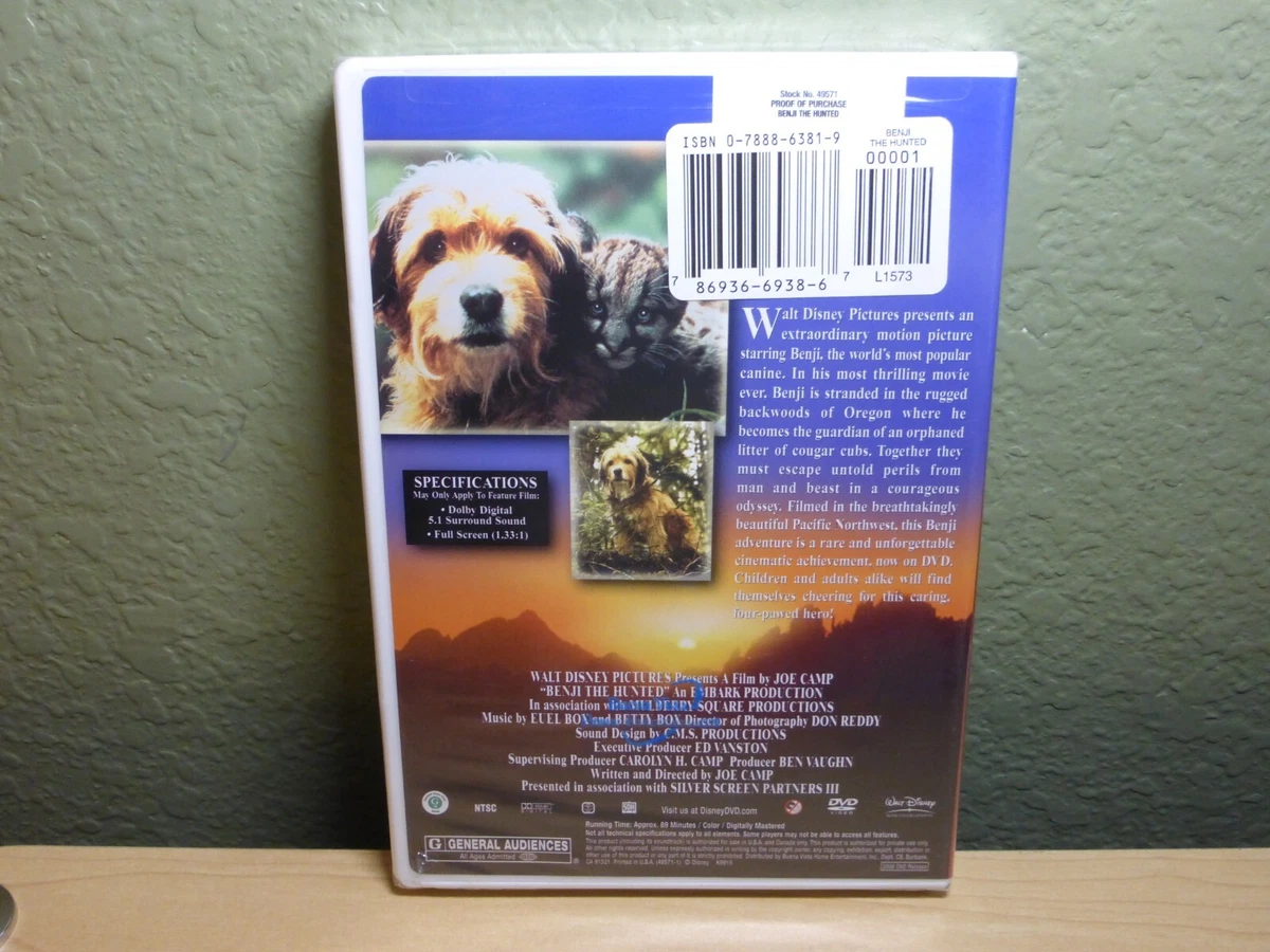 Benji The Hunted Dvd