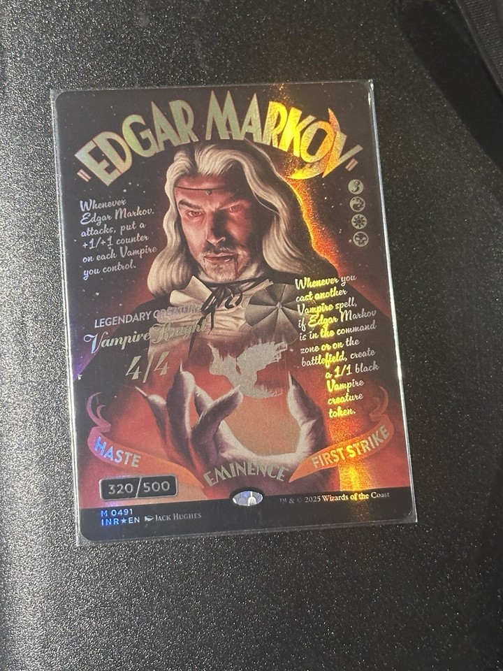 Edgar Markov Serialized 320/500 - Innistrad Remastered - Mtg | eBay