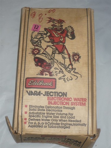 vintage Edelbrock Vara jection electronic water injection system #9356 ...