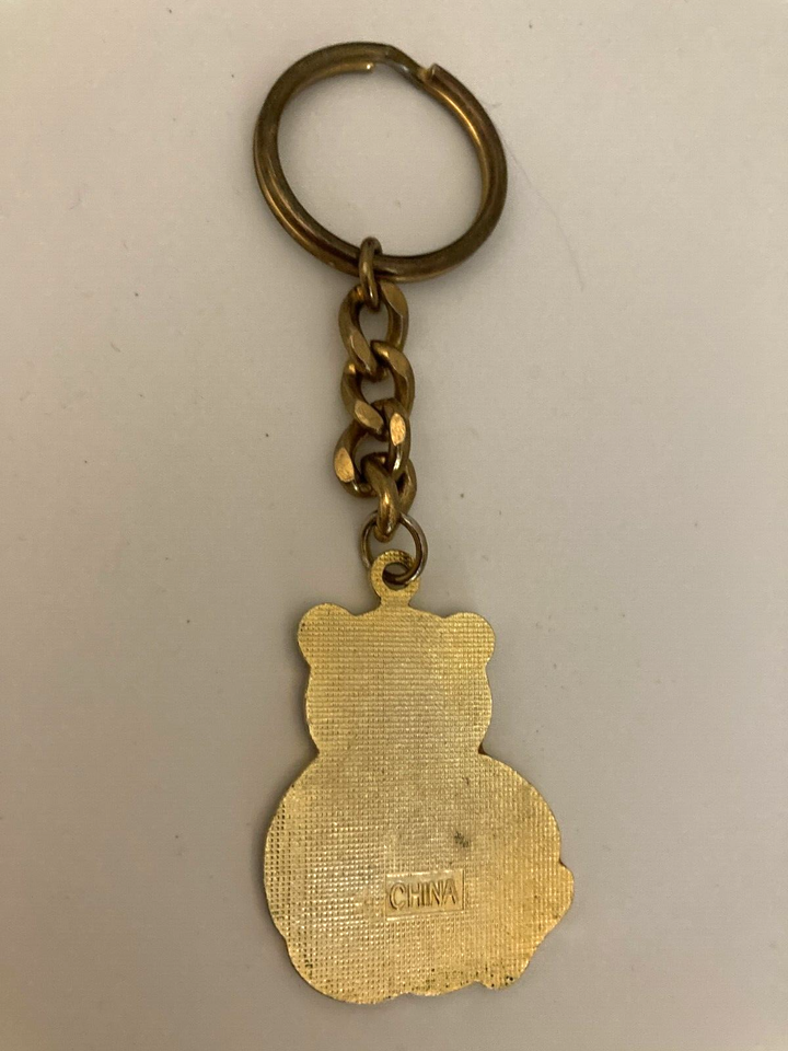 Beanie Babies ERIN Bear Enamel Keychain - GUC | eBay