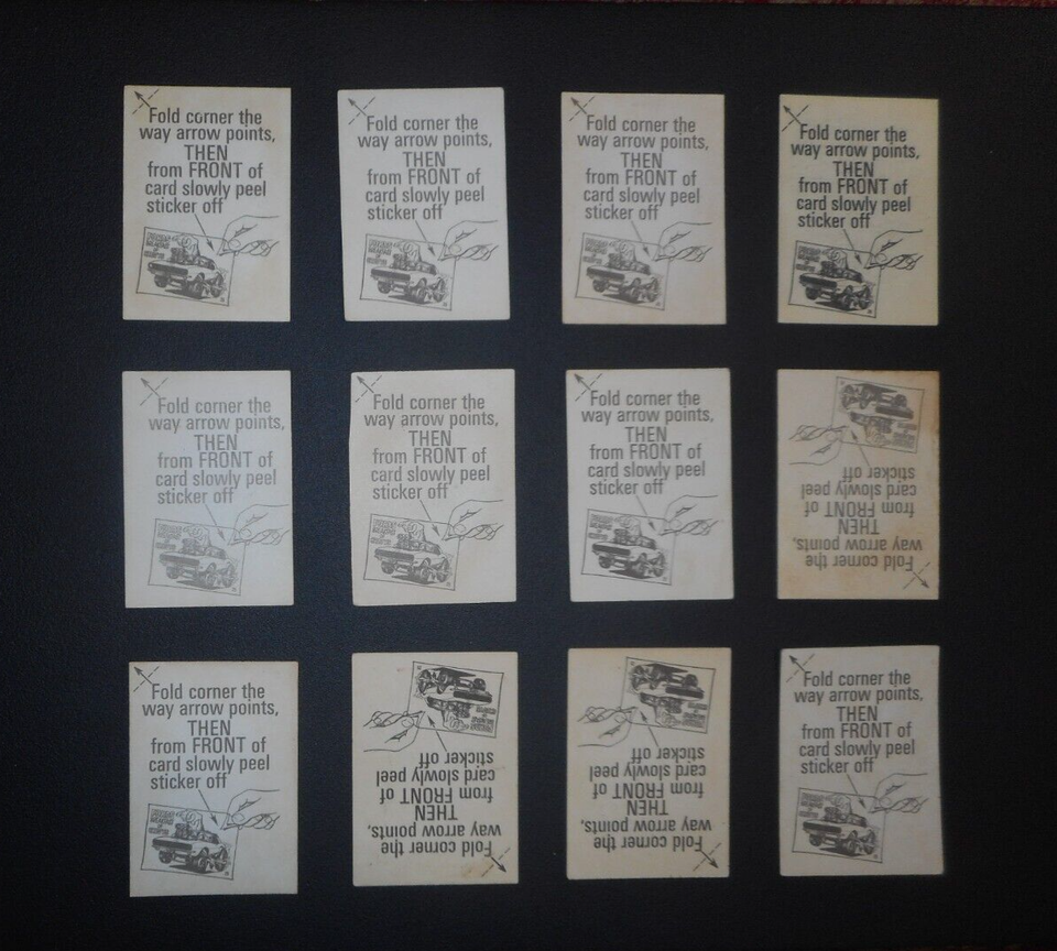 1969 ORIGINAL ODD RODS STICKERS (PICK A SINGLE) DONRUSS | eBay