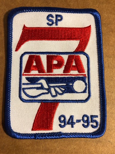 1994-95 APA 7 Patch, SP, Original Bud Light League, New | eBay