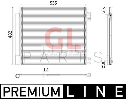 FÜR RENAULT KOLEOS 2017- Kondersator Klimaanlage KLIMAKÜHLER 921004BE0A ...