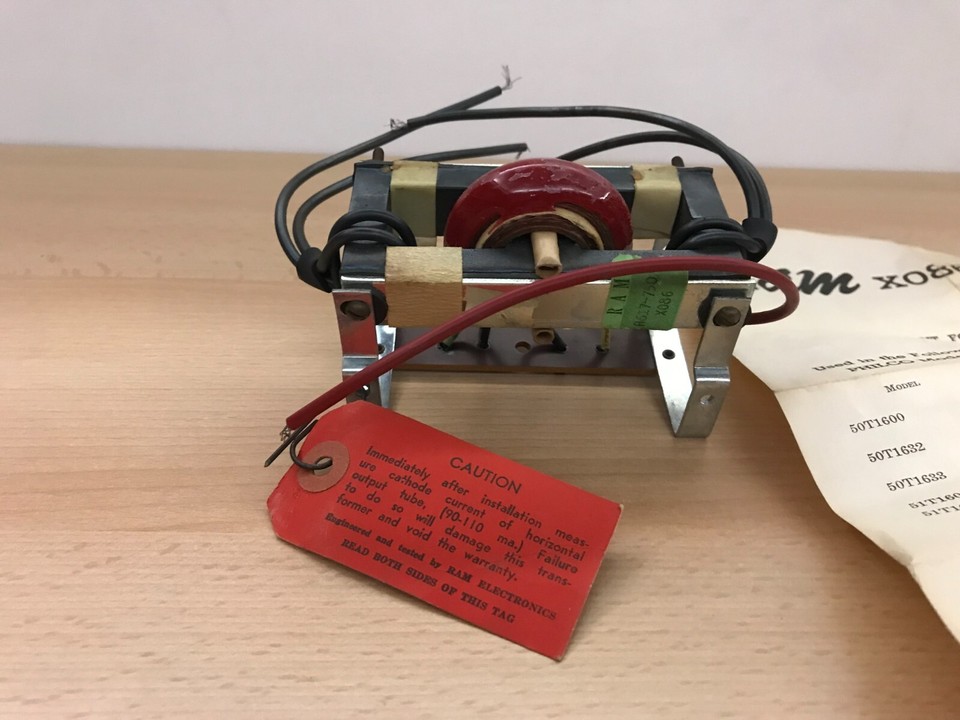 RAM X086 Horizontal Output Transformer - NOS | eBay