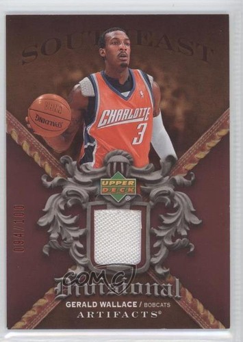 2007-08 Upper Deck Artifacts Divisional Red /100 Gerald Wallace #DA-GW | eBay