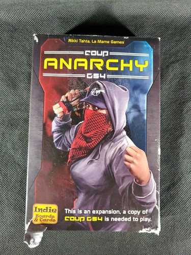 Coup: Rebellion G54 - Anarchy Expansion Set New Cards Open Box INDIE ...