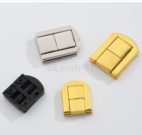 4pc 25mm-30mm Length Toggle Latch Decorative Hasp Jewelry Box Suitcase ...
