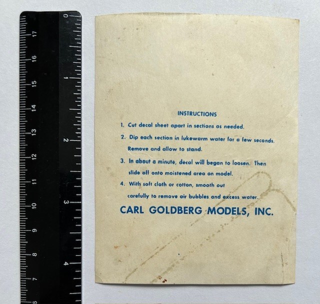 Vintage Original Wizard Remote Control Airplanes Decal - RC, Hobby | eBay