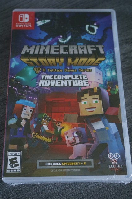 Minecraft: Story Mode - The Complete Adventure (Nintendo Switch, 2017 ...