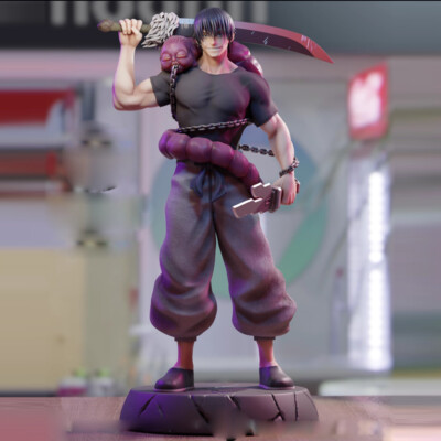 Fushiguro Toji 1/24 1/18 3D print figure Model Kit Unpainted ...