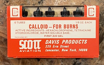 1960’s Calloid For Burns Scott’s Aviation 5 of 6 | eBay