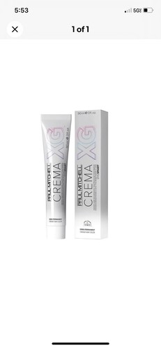 Paul Mitchell CREMA XG DyeSmart Demi-Permanent Hair Color ~ 3 fl oz ...