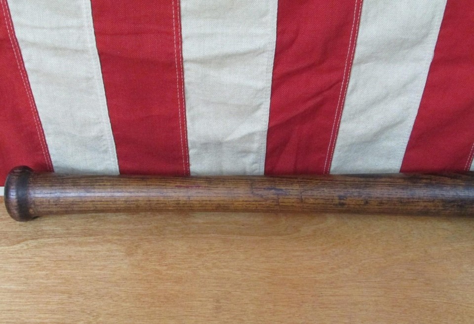 Vintage 1890s AG Spalding Bros Wood Baseball Bat Makers Logo Autograph ...