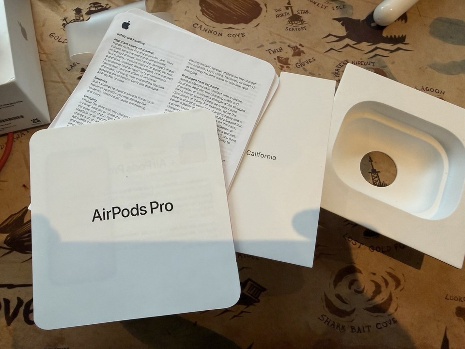 Apple AirPods Pro 1st Generation A2084 with Charging Case Boxed READ ...