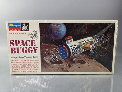 Monogram 1:48 SPACE BUGGY Model Kit Space Carrier PS194 Vintage 1969 ...