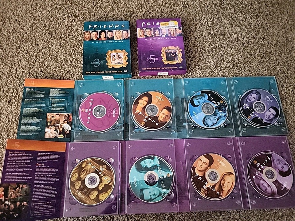 Friends Dvds, Seasons 1,2,3,5,6,7,8,9 And 10 | eBay