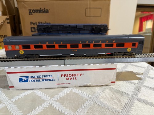 HO SCALE RIVAROSSI LONG ISLAND RAILROAD LIGHTWEIGHT COACH DASHING DAN ...