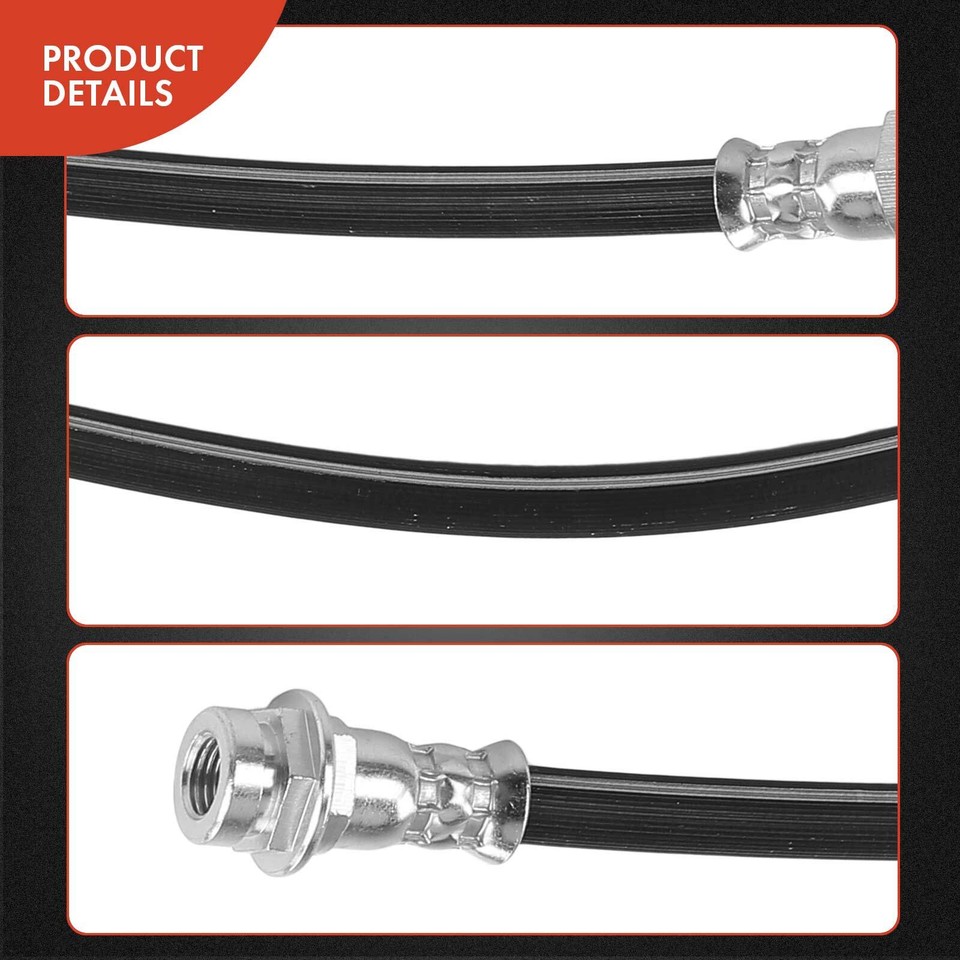 1x Rear Inner Brake Hydraulic Hose for Hummer H2 2003 2004 2005 2006 ...
