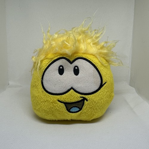 Disney Club Penguin 4” Yellow Puffle Plush Toy Collectible Series 3 ...