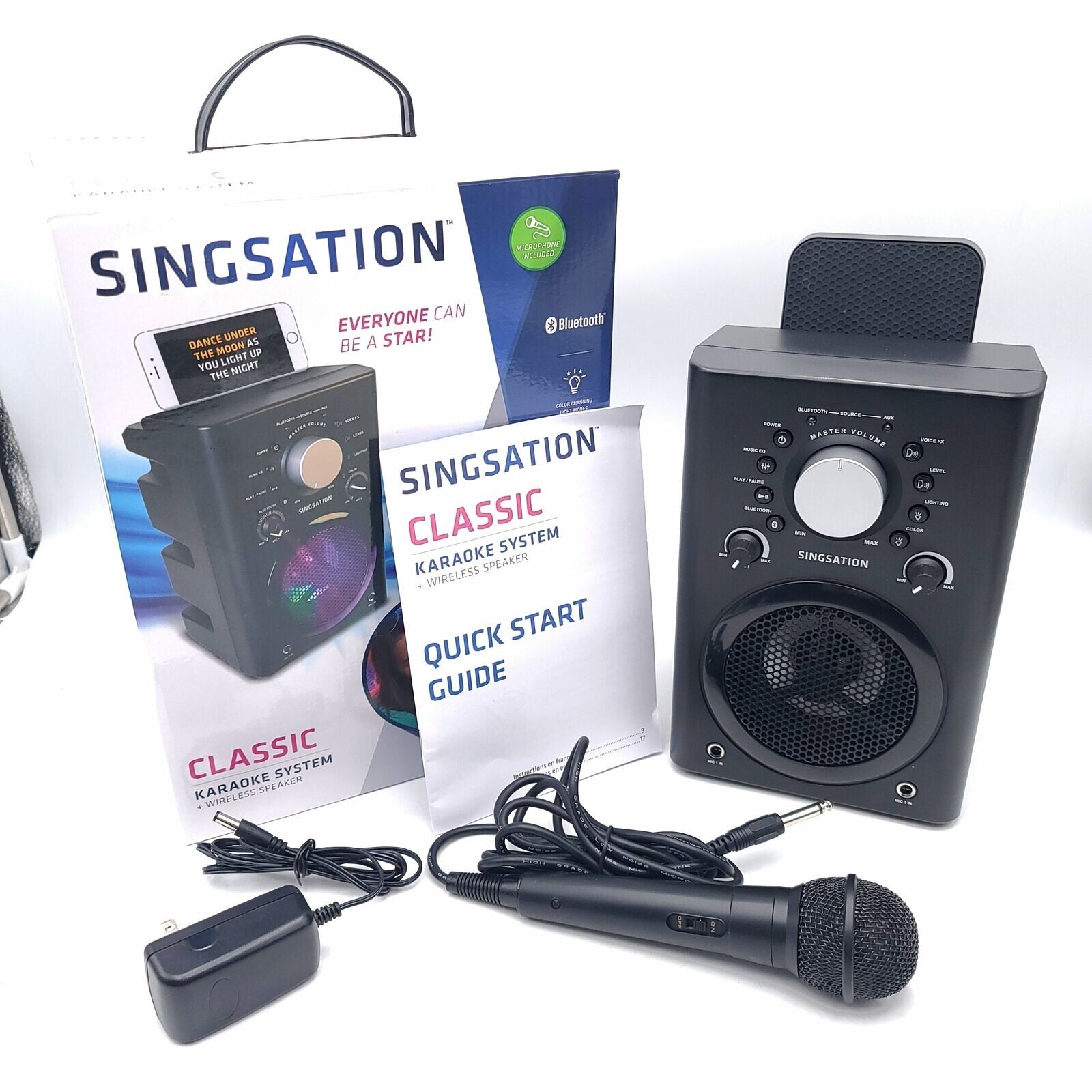 Singsation Compact SPKA30Q Classic Karaoke Party System and Bluetooth ...