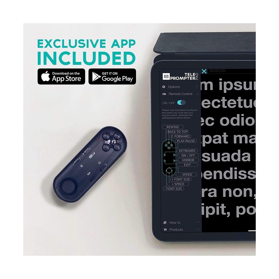 iPresent PRO Portable Presidential Teleprompter for iPad Tablet ...