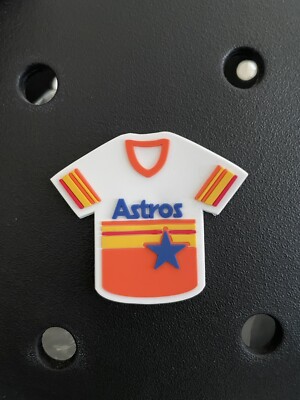 Houston Astros Throwback Jersey Charm For Bogg Bag, Simply Southern ...